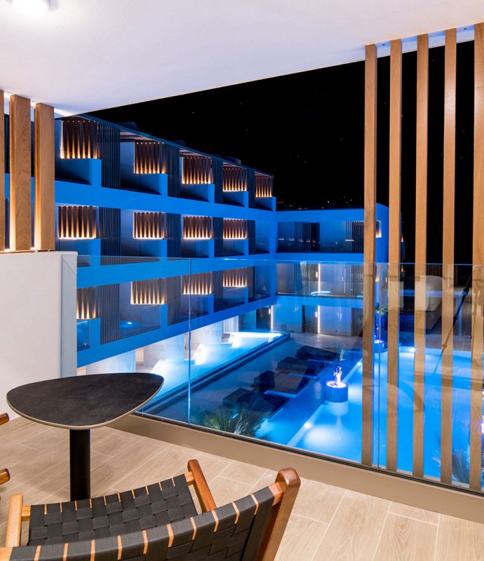 Dazzling Blue, Sea View Room in Hersonissos, Crete | Akasha