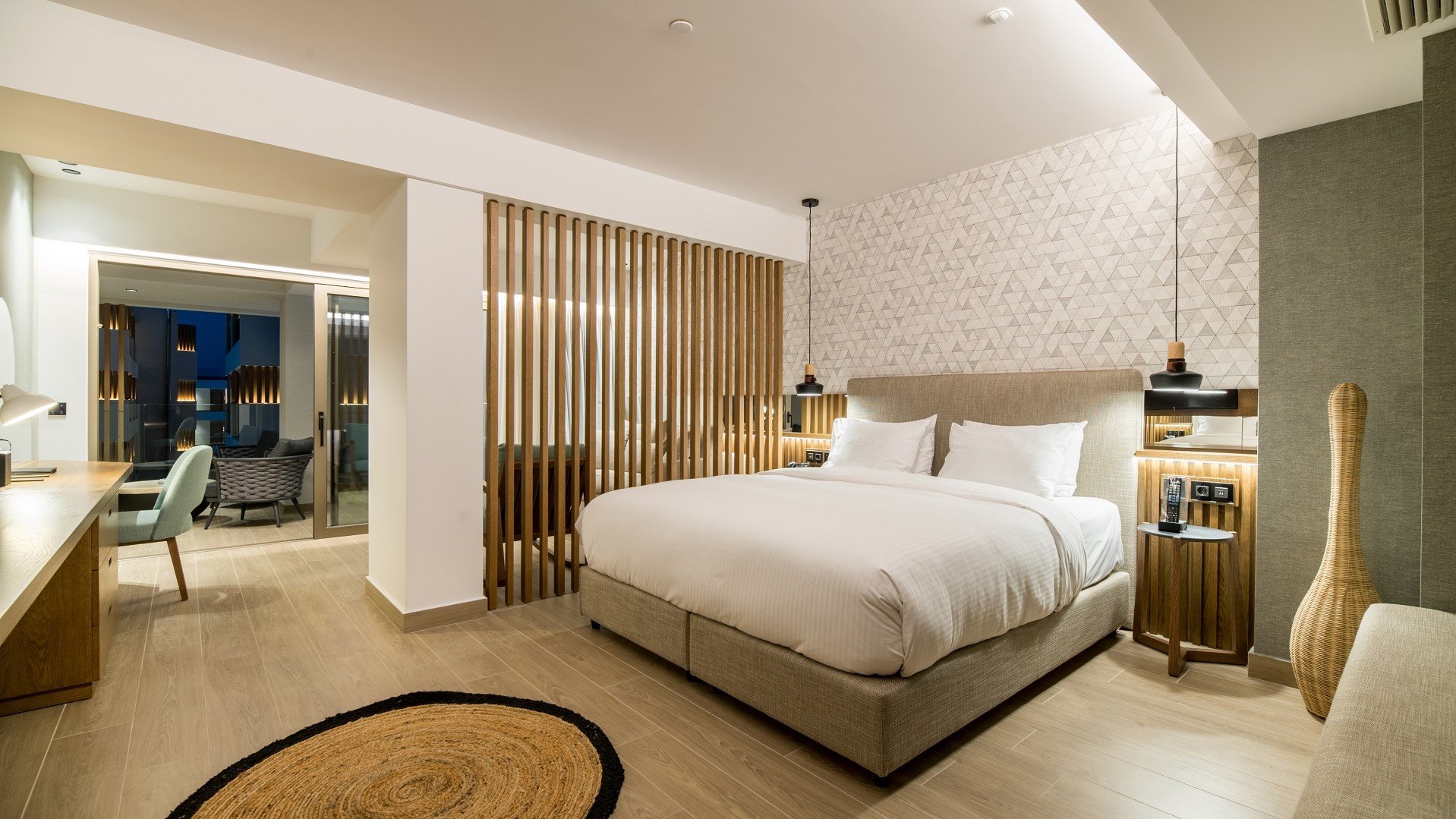 Azure Suite with Heated Plunge Pool in Crete | Akasha Beach Hotel