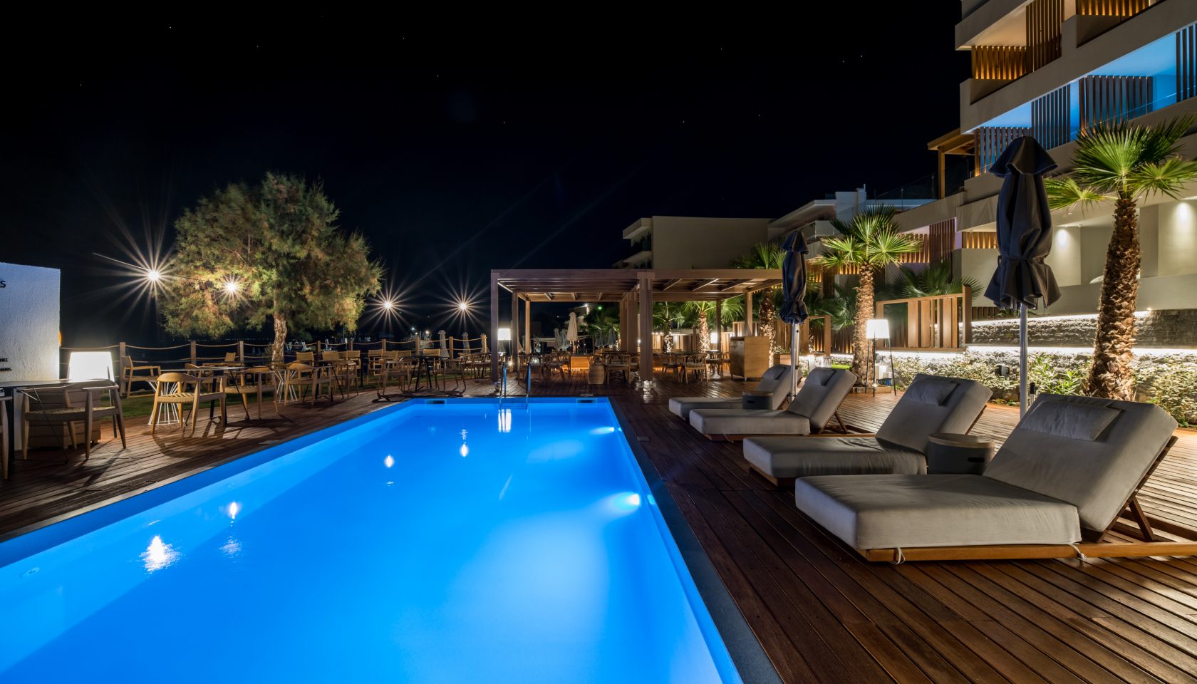 Beach House, Seaside Lounge Bar, Crete | Akasha Beach Hotel