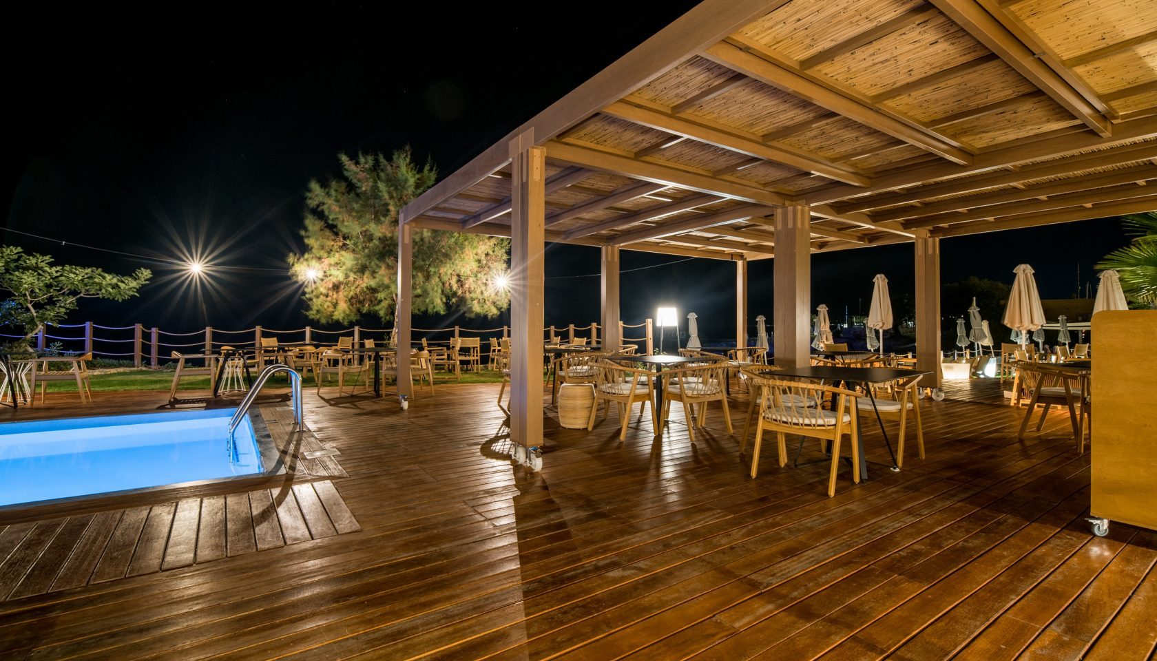 Beach House, Seaside Lounge Bar, Crete | Akasha Beach Hotel