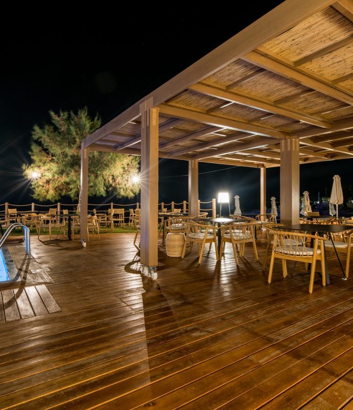 Beach House, Seaside Lounge Bar, Crete | Akasha Beach Hotel