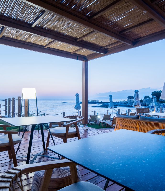 Beach House, Seaside Lounge Bar, Crete | Akasha Beach Hotel