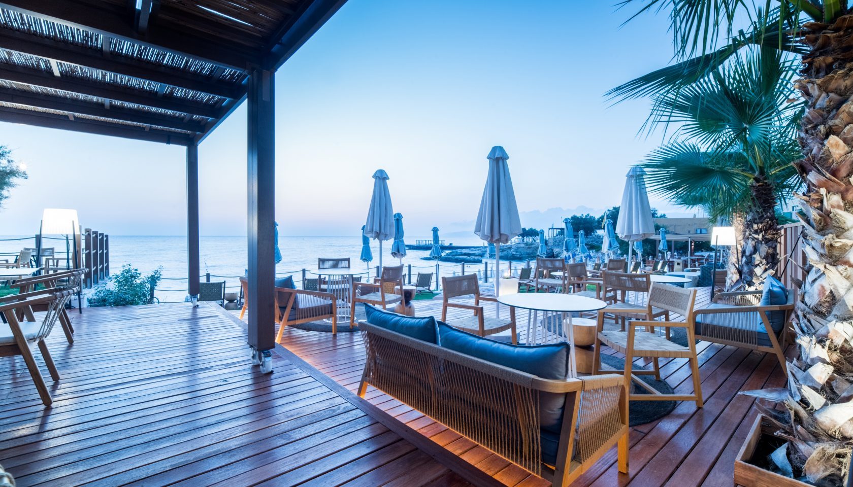 Beach House, Seaside Lounge Bar, Crete | Akasha Beach Hotel