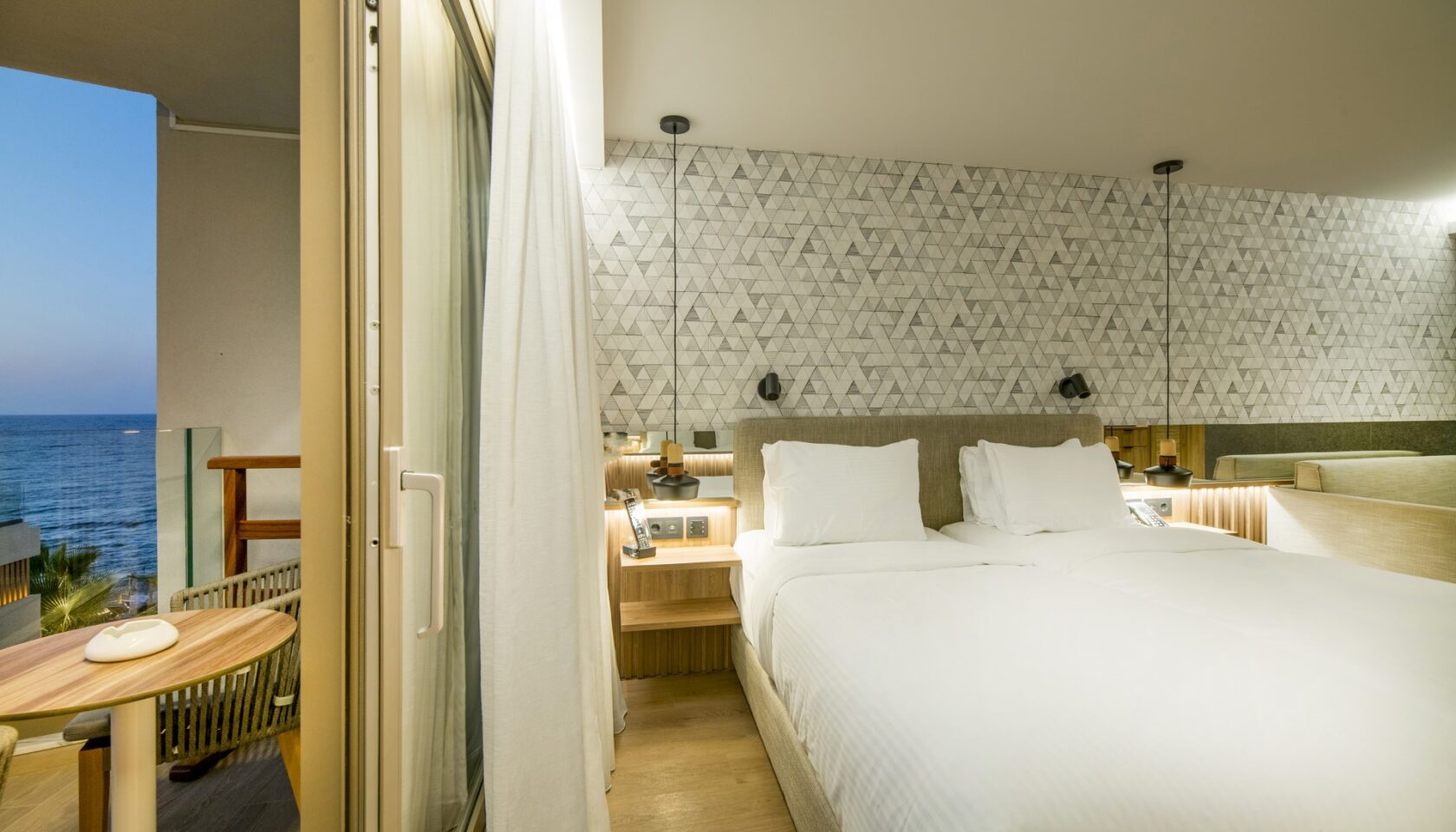 Dazzling Blue, Sea View Room in Hersonissos, Crete | Akasha