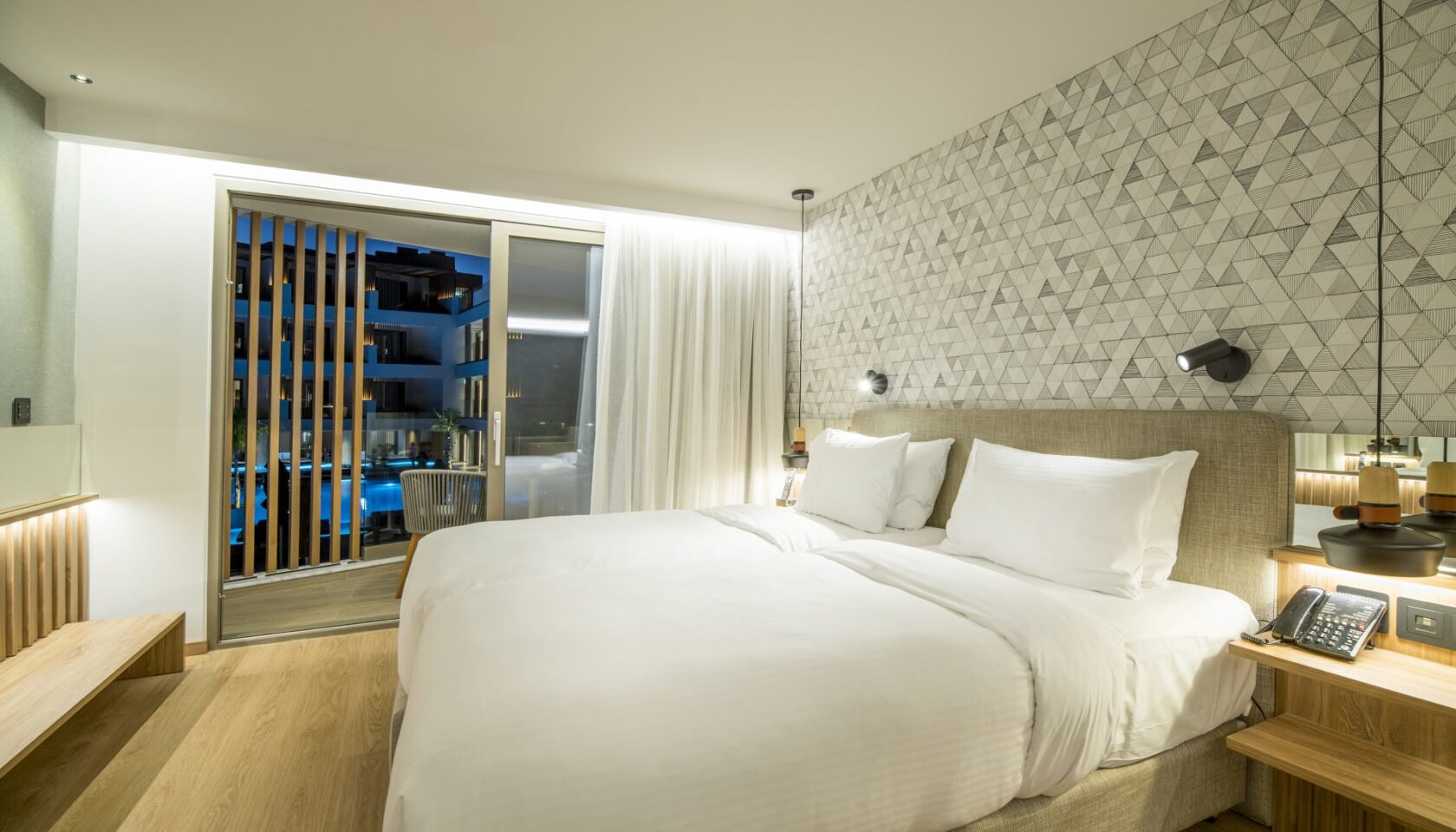 Dazzling Blue, Sea View Room in Hersonissos, Crete | Akasha