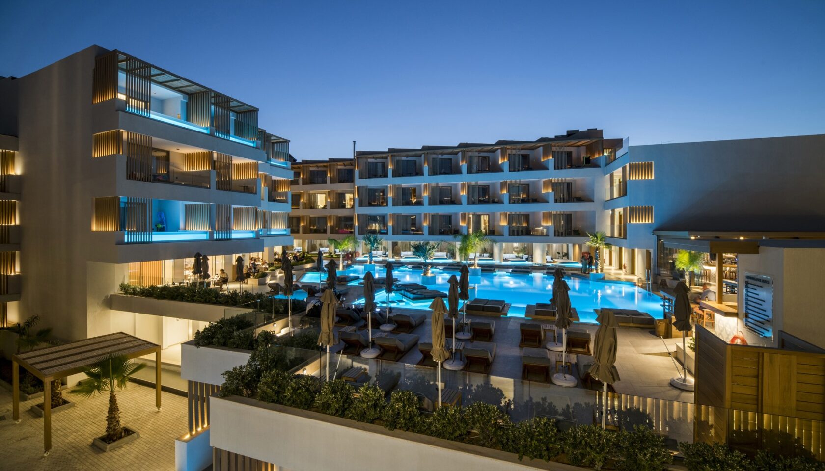 Dazzling Blue, Sea View Room in Hersonissos, Crete | Akasha