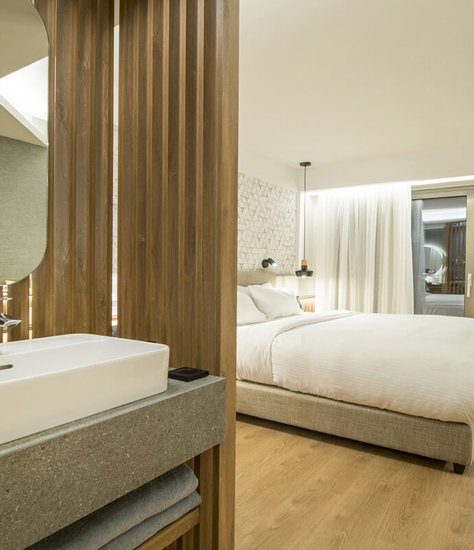 Urban Chic Rooms in Hersonissos, Crete | Akasha Beach Hotel